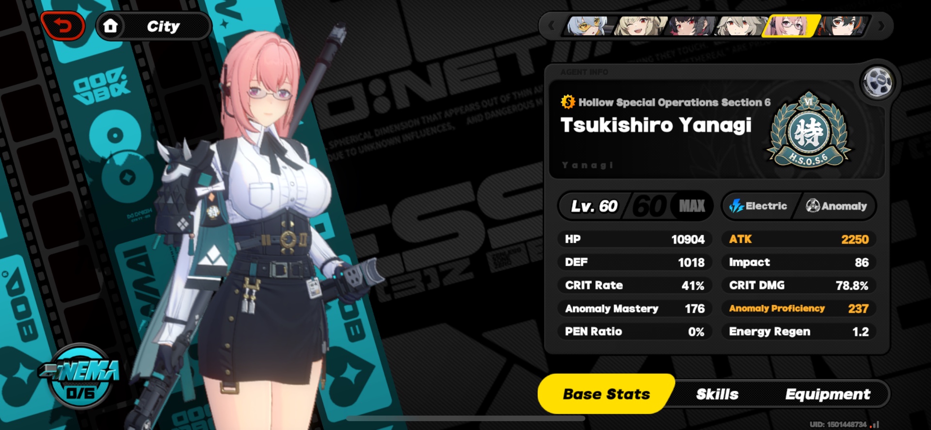 Got my Yanagi💖 +stats Zenless Zone Zero | HoYoLAB