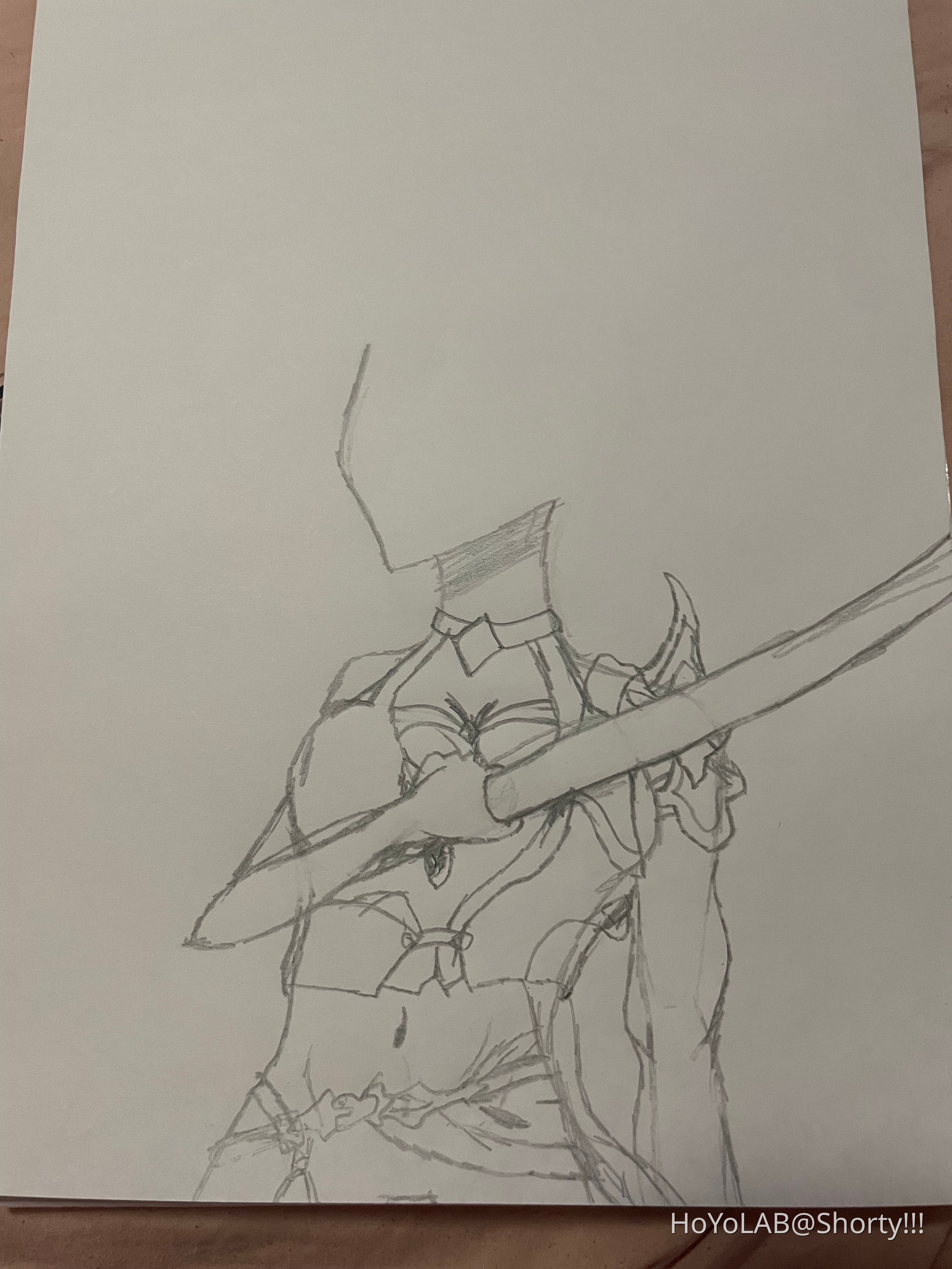 Acheron drawing Honkai: Star Rail | HoYoLAB