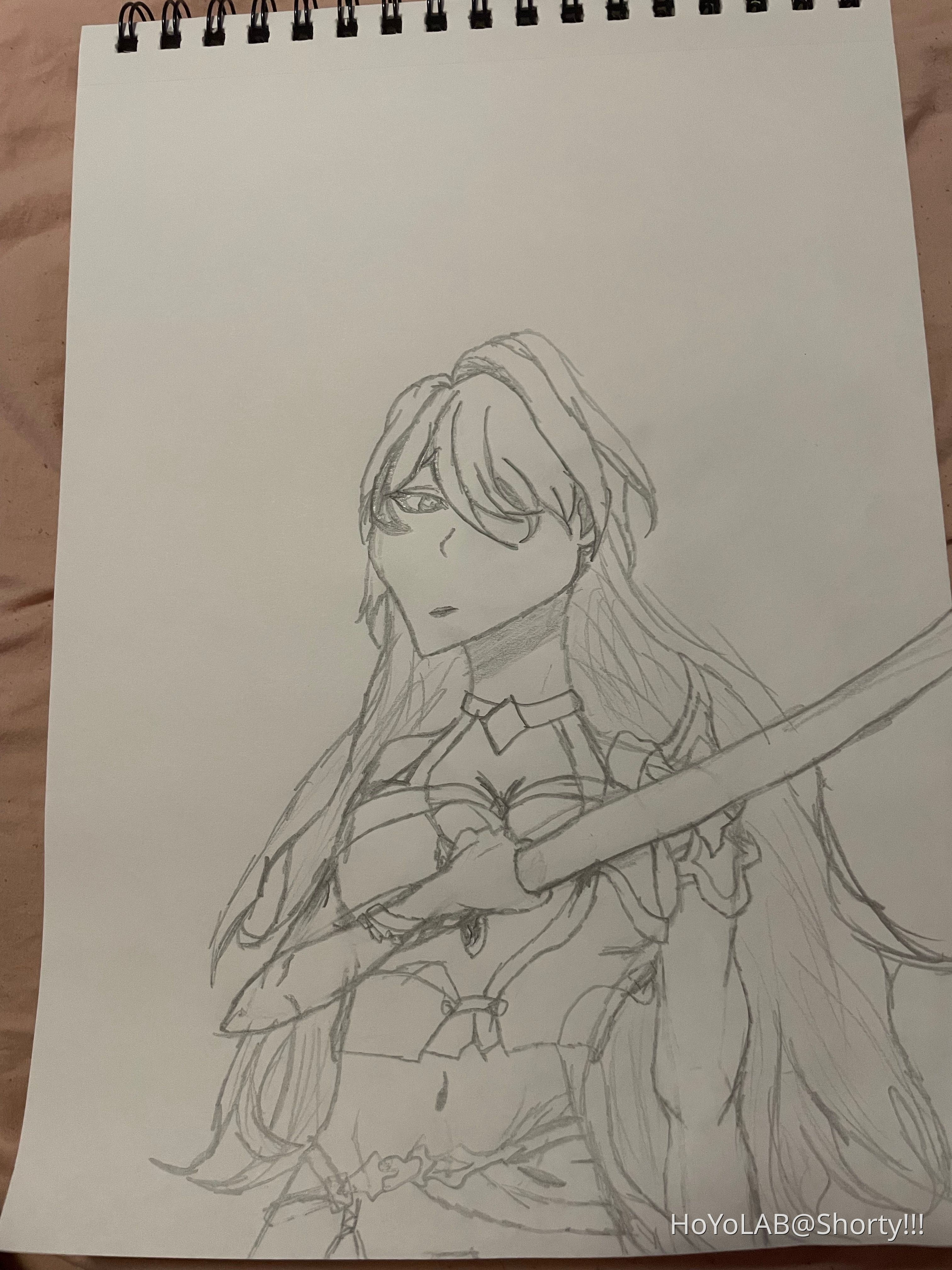 Finished achron drawing Honkai: Star Rail | HoYoLAB