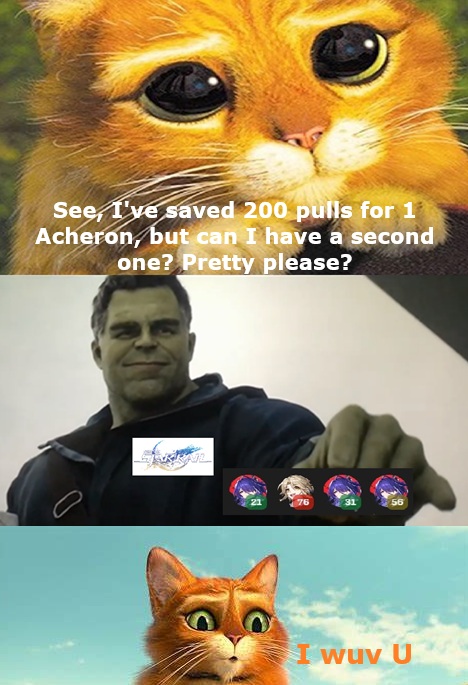 Two sides of Acheron banner Honkai: Star Rail | HoYoLAB