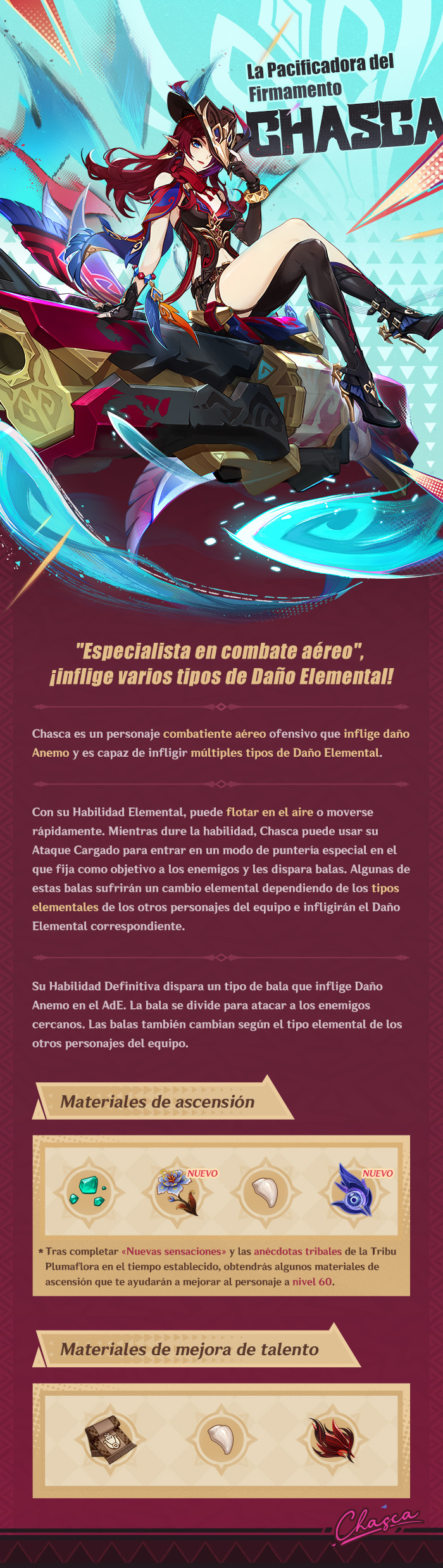 Aquí tenemos nueva información sobre Chasca (El nuevo personaje de la ...