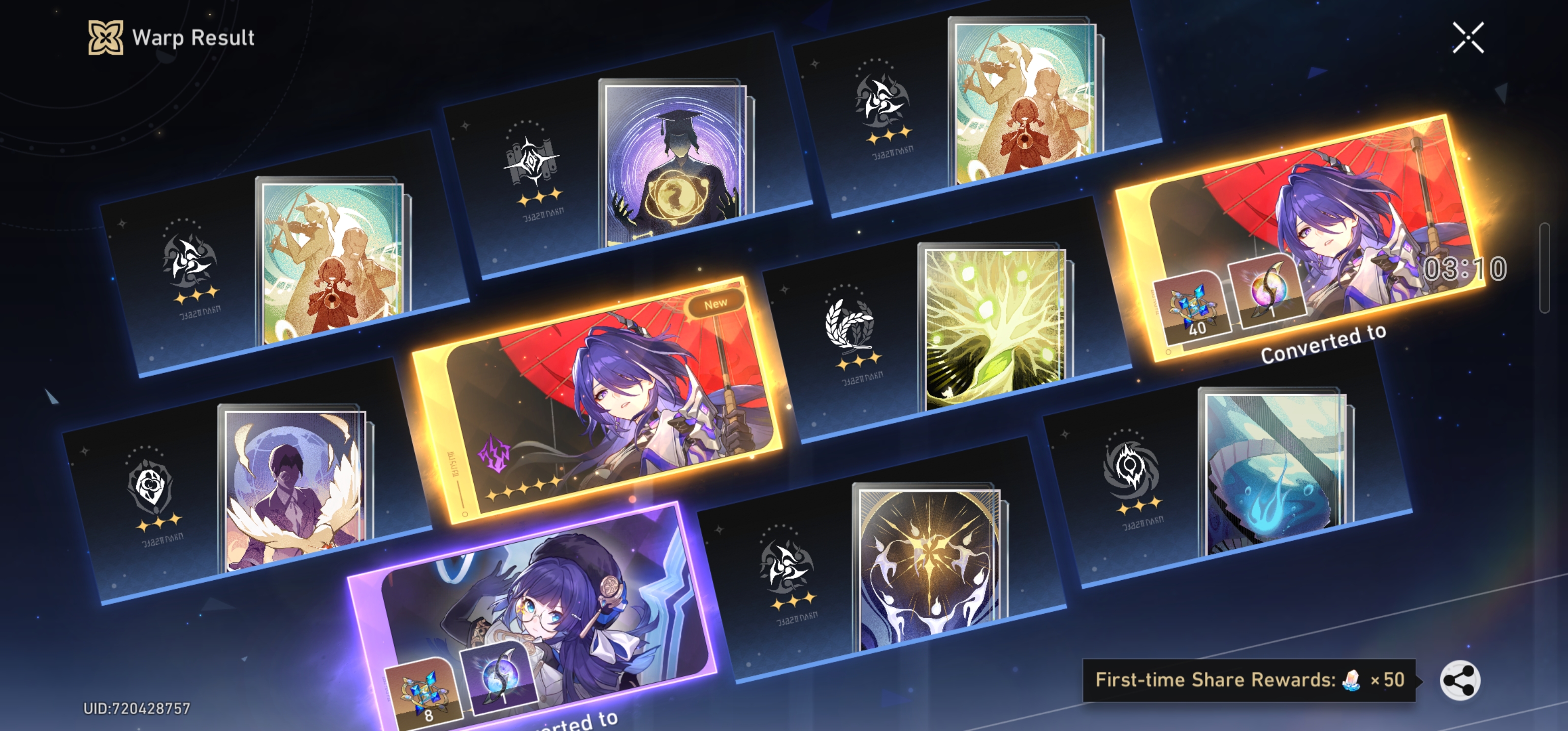 First HSR pull for Honkai: Star Rail | HoYoLAB