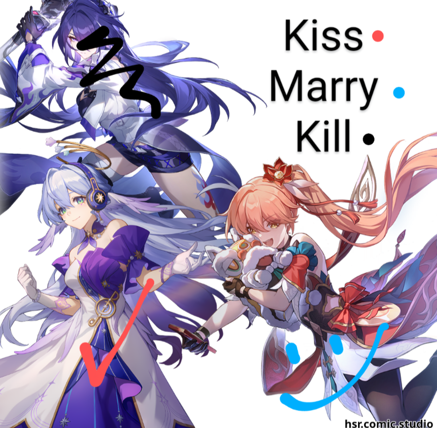 HSR Kiss Marry Kill Honkai: Star Rail | HoYoLAB