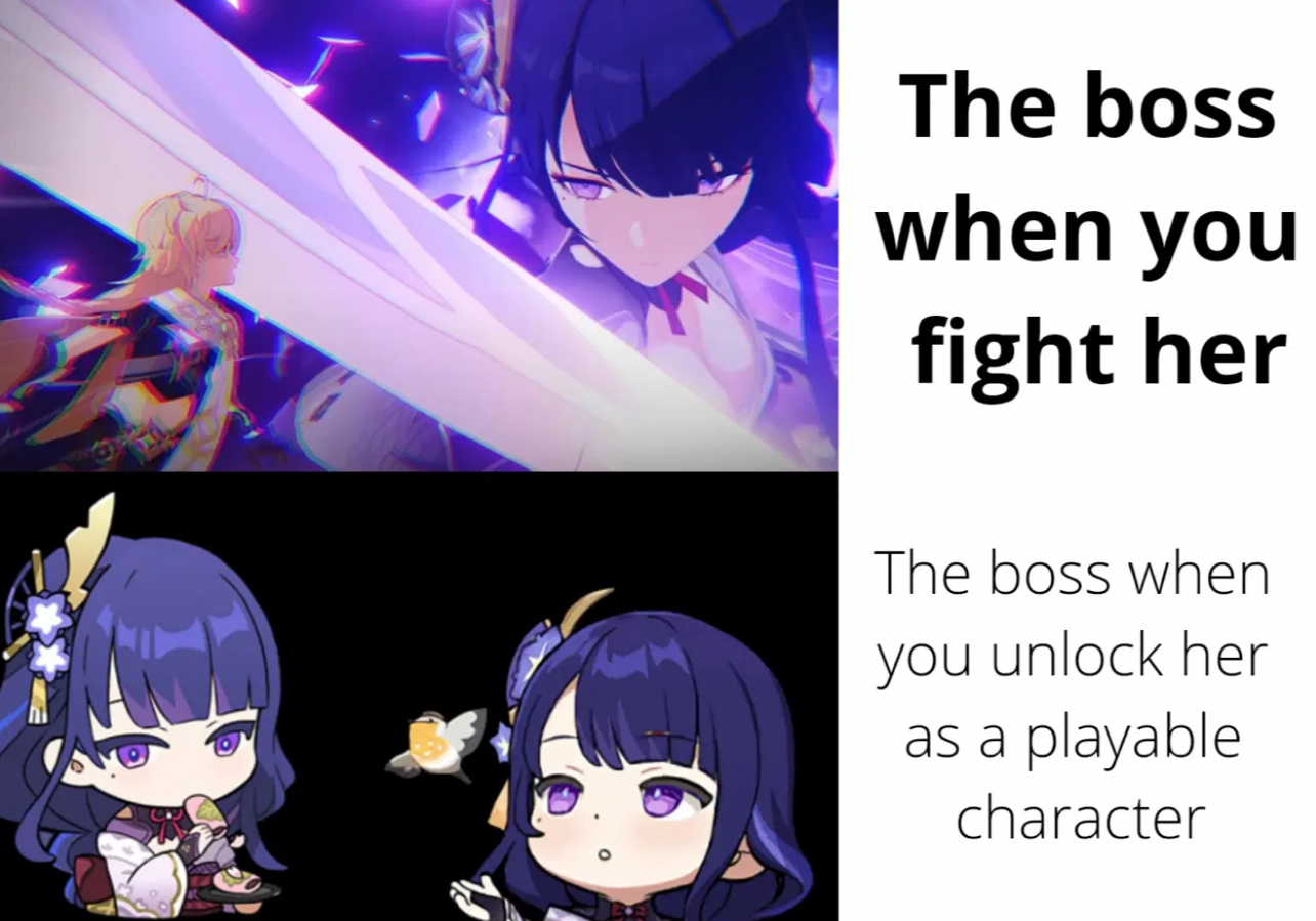 Raiden shogun memes i stole :) Genshin Impact | HoYoLAB