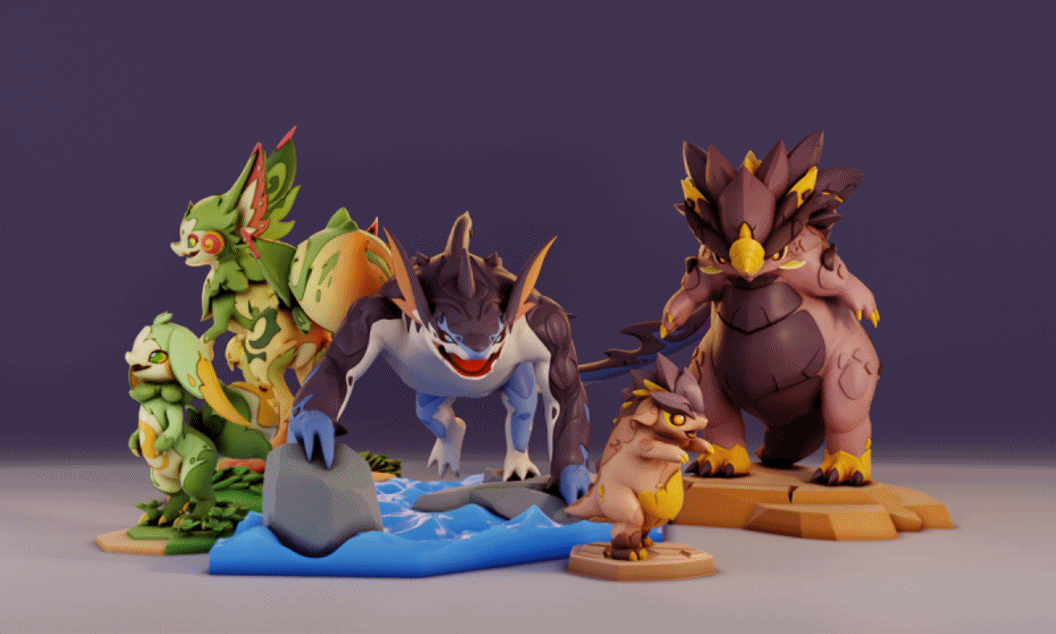 Animals Of Natlan | Model for printing Genshin Impact | HoYoLAB
