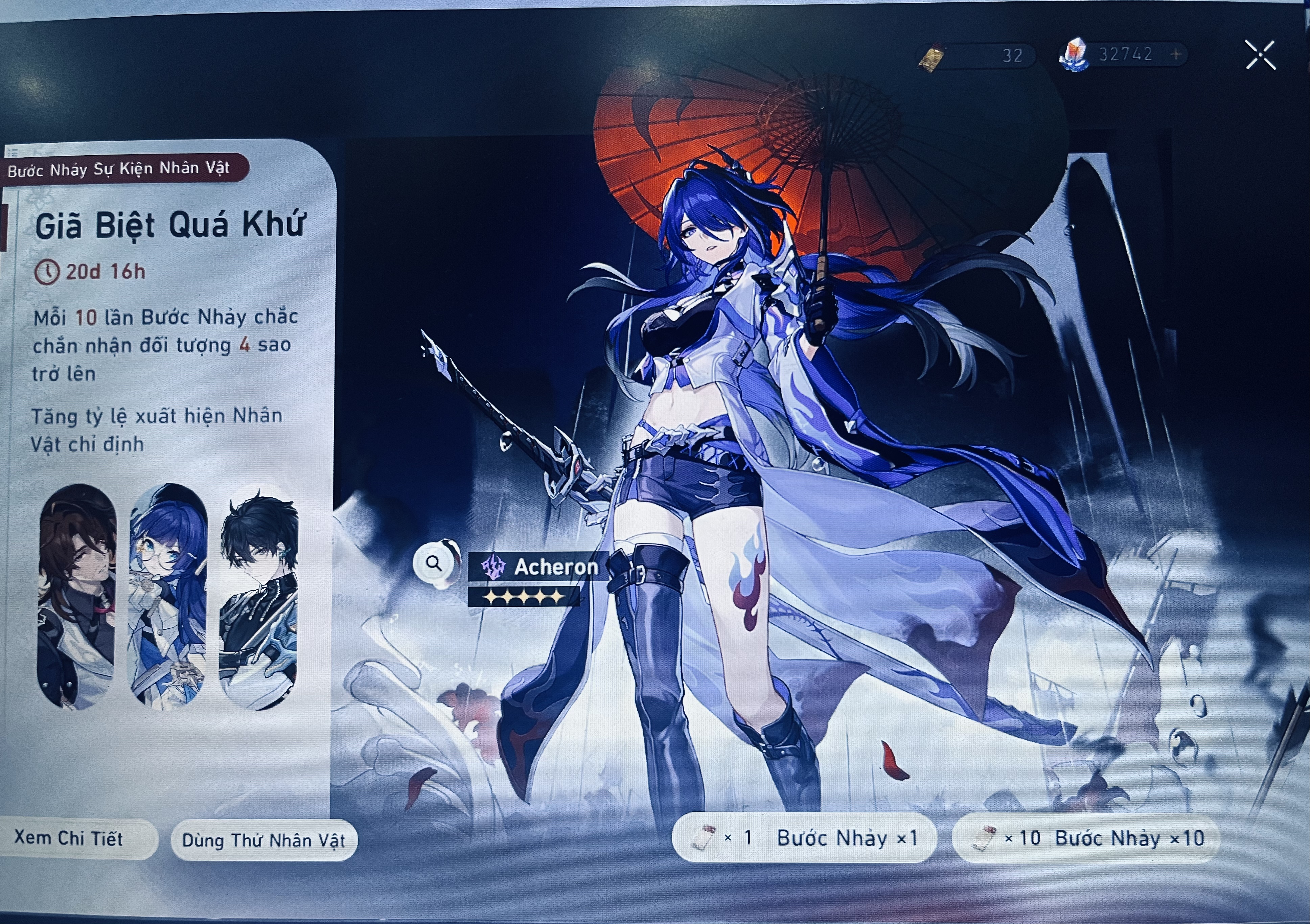 [RECAP] Nhả vía roll Acheron và Nón Ánh sáng Honkai: Star Rail | HoYoLAB