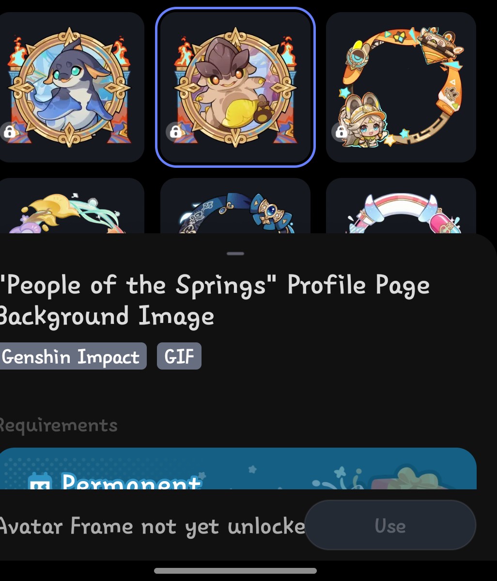 Notice The Title Difference On These Different Frames, It Seems Hoyo ...