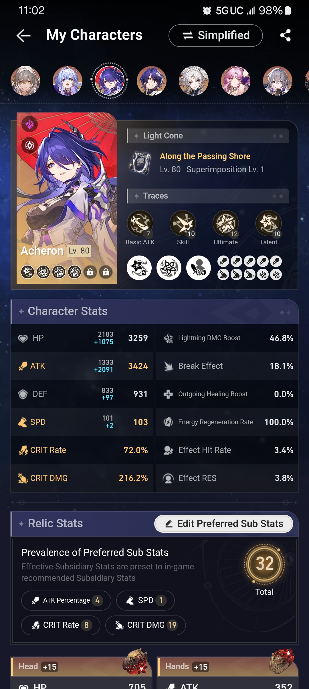 E6 Acheron? Honkai: Star Rail | HoYoLAB