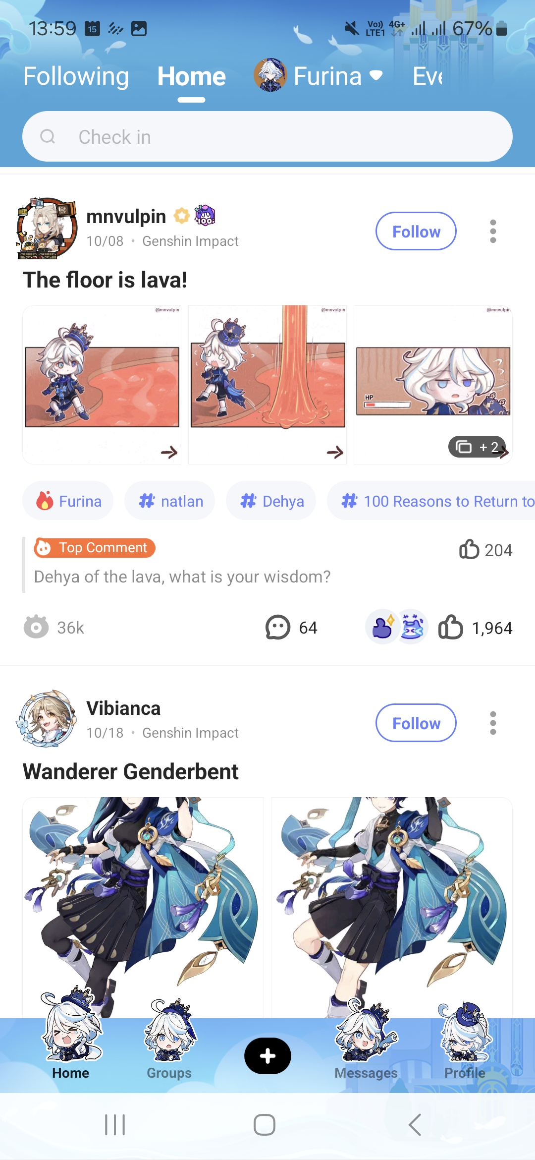 I FINALLY GOT IT THE FURINA SKIN Genshin Impact | HoYoLAB