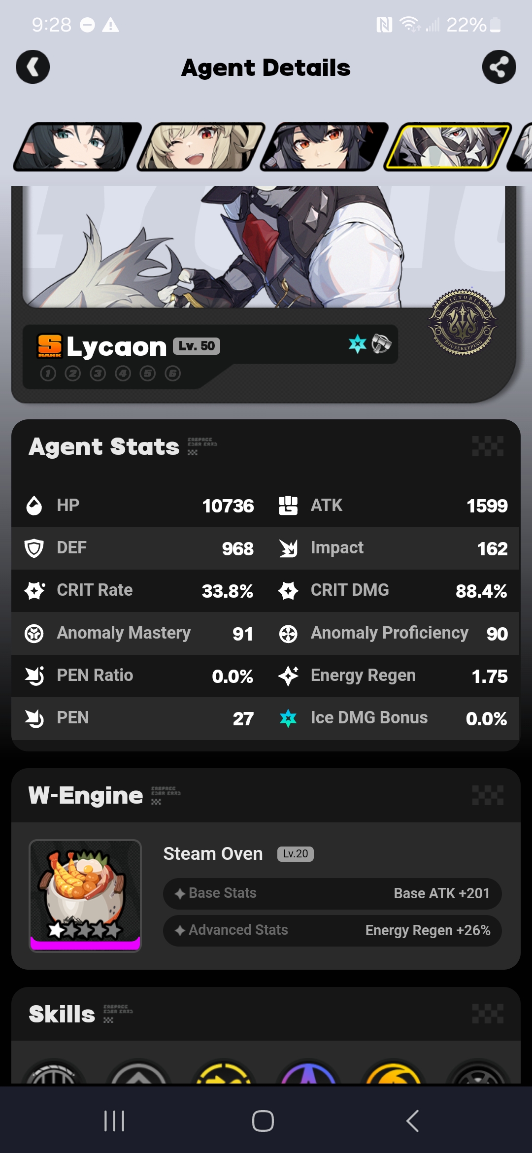 Update on the Von Lycaon build Zenless Zone Zero | HoYoLAB