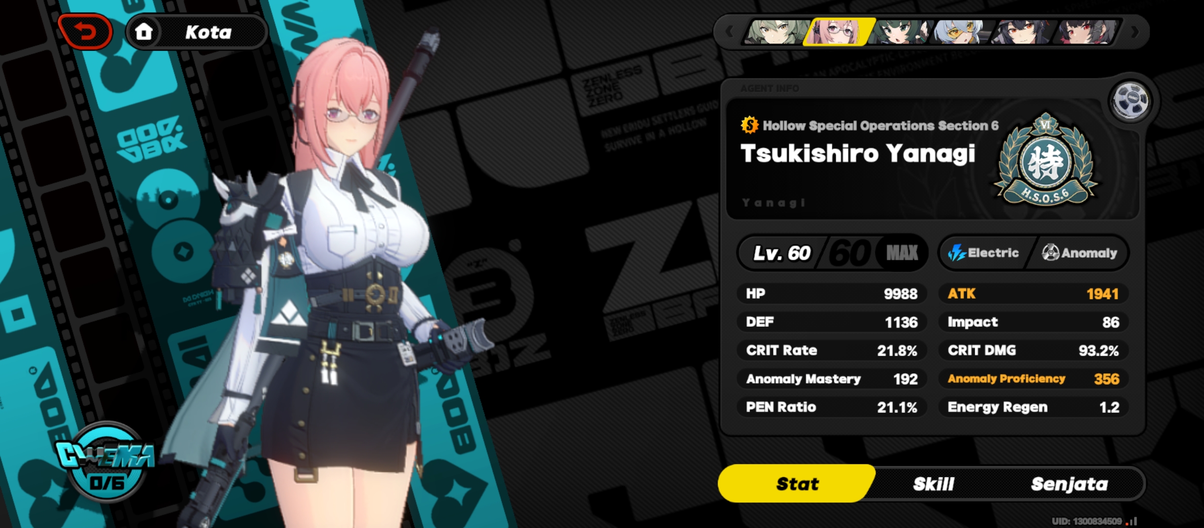 Some Yanagi little build guide Zenless Zone Zero | HoYoLAB