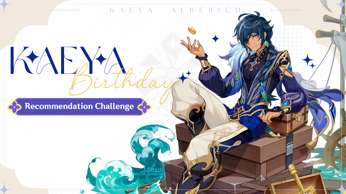Event with Rewards: Kaeya's Birthday Recommendation Challenge! (Event ...