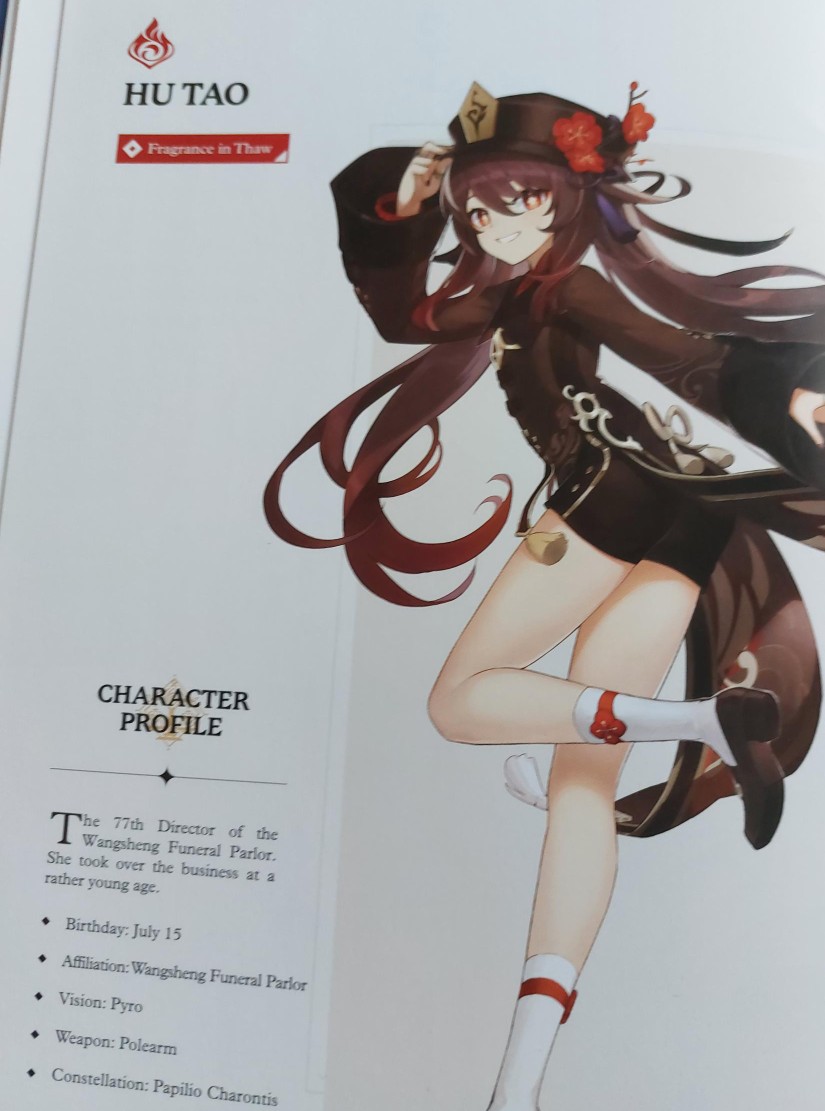 Illustrations de Hu Tao Genshin Impact | HoYoLAB