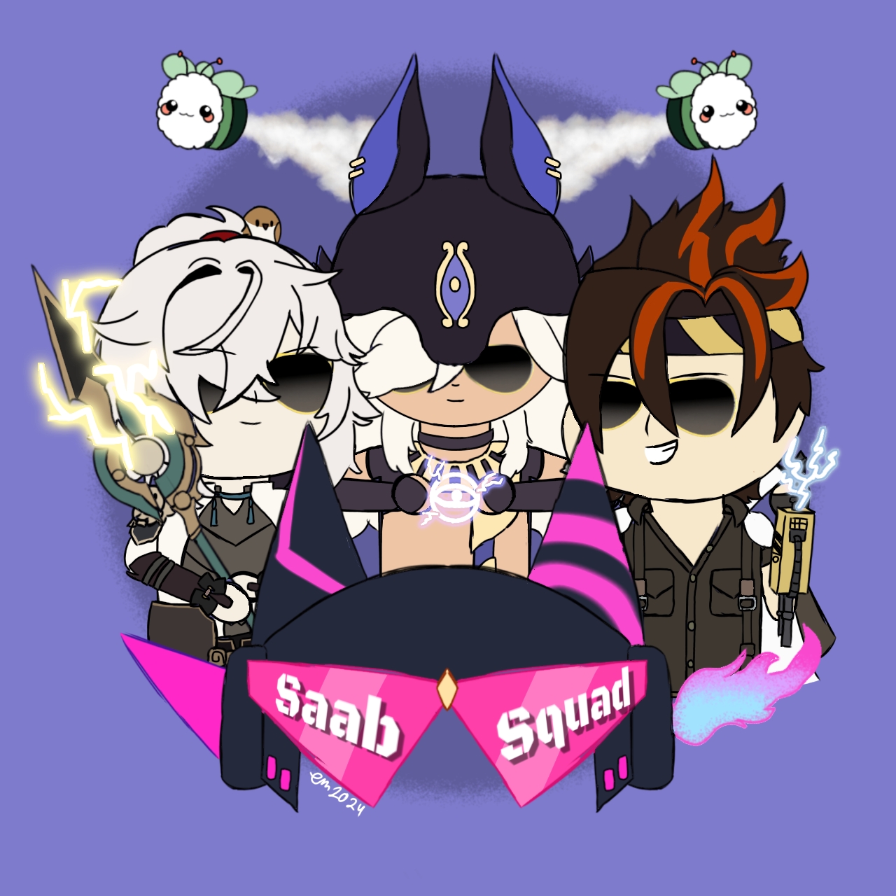 THE SAAB SQUAD!!! (Happy Birthday Alejandro Saab!!) Honkai: Star Rail | HoYoLAB