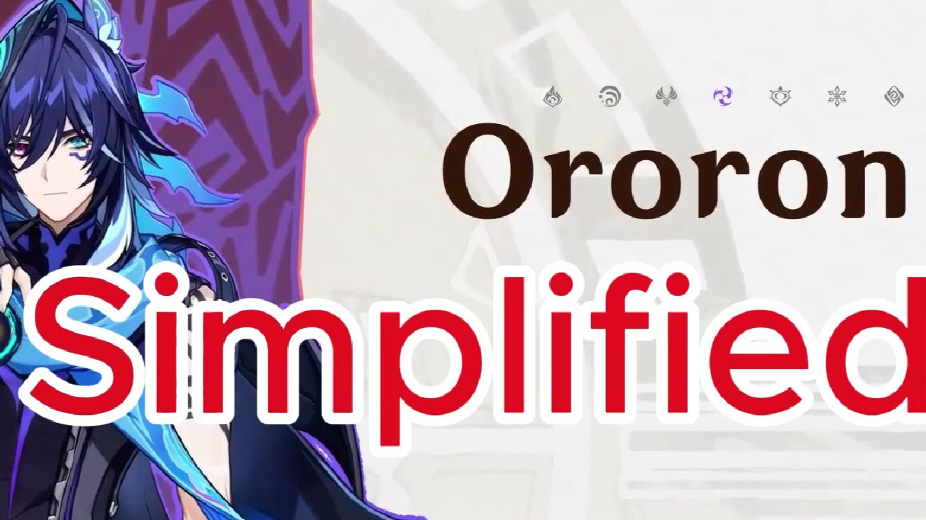 Here's a quick breakdown of Ororon's Kit Genshin Impact | HoYoLAB