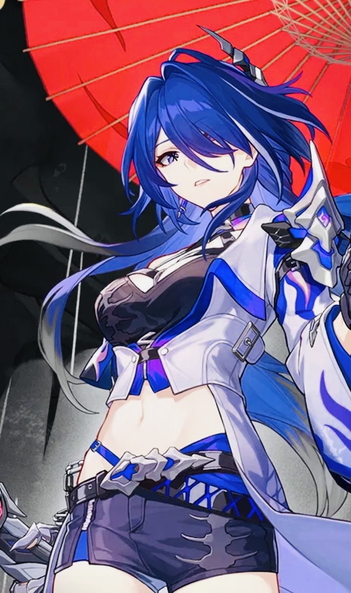 Acheron with dark star eyes!!! Honkai: Star Rail | HoYoLAB