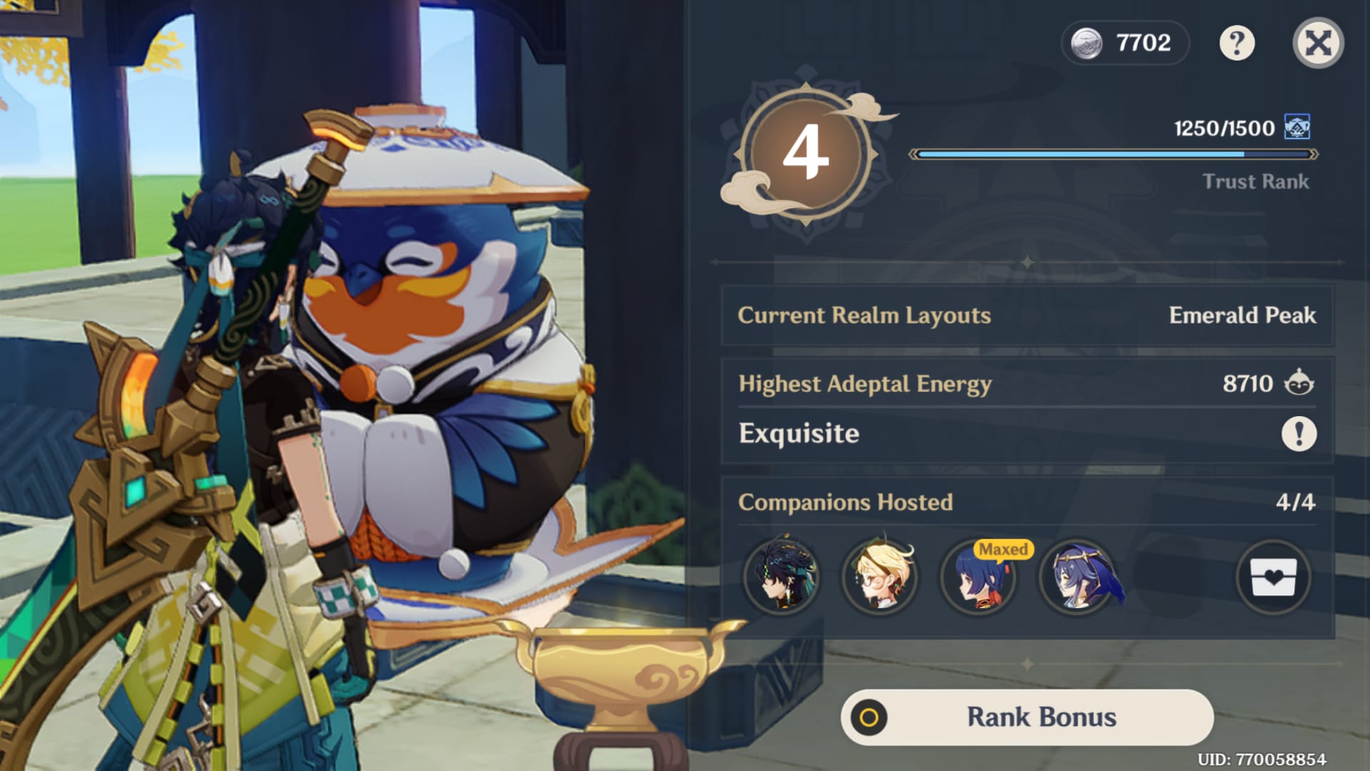 I got Xiangling's name card! (Also finished my BP) Genshin Impact | HoYoLAB