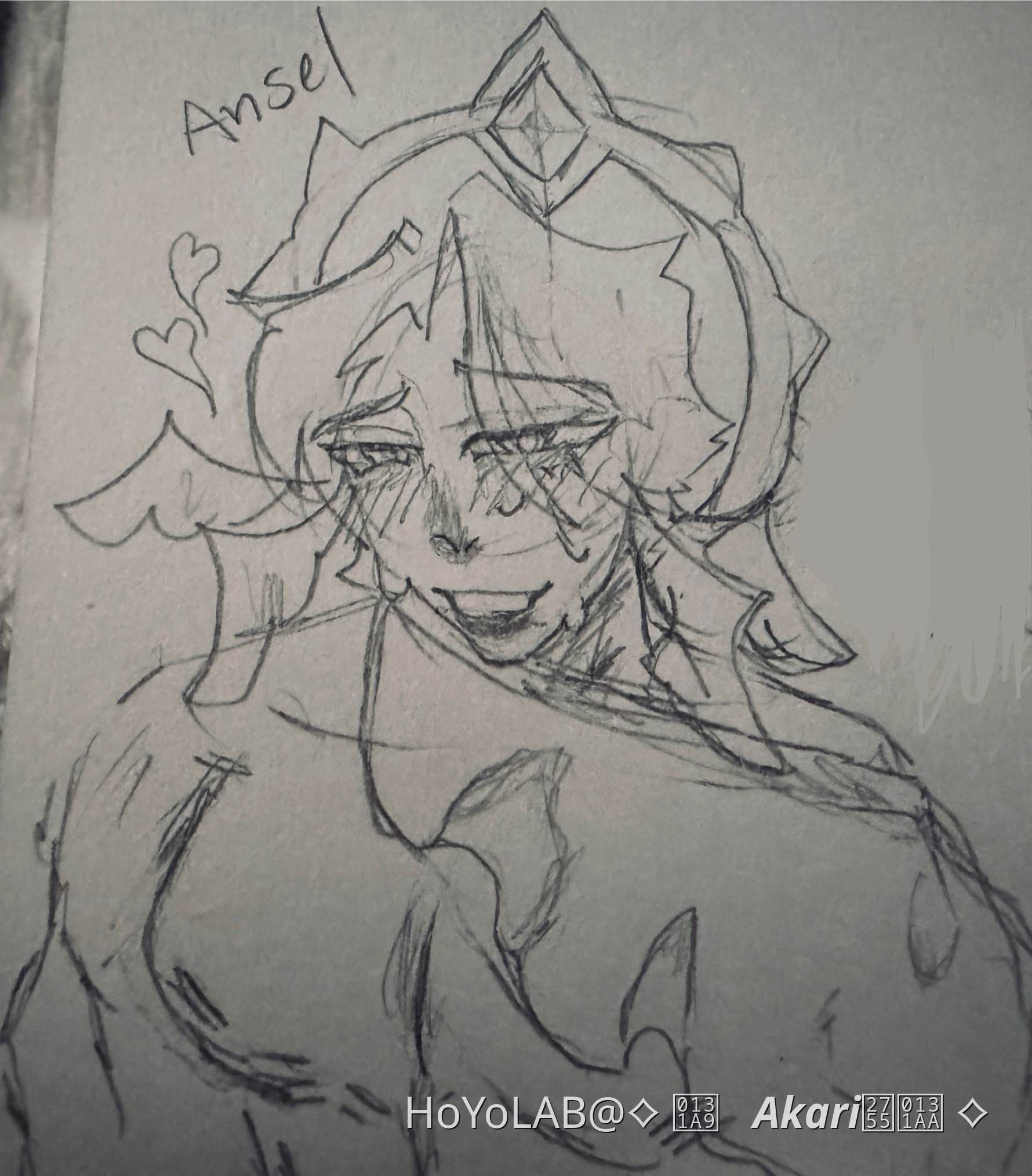 Random oc art bc I was bored | HoYoLAB