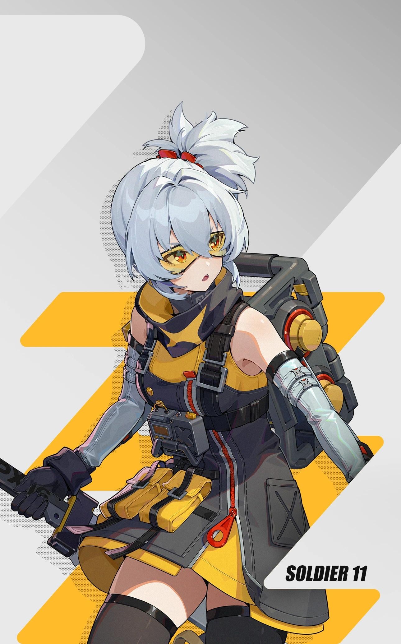 Soldier 11's CBT Outfit 😍 Zenless Zone Zero | HoYoLAB