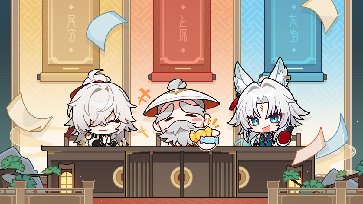 [FOR DOWNLOAD] General Jing Yuan, Huaiyan & Feixiao Wallpaper Honkai ...