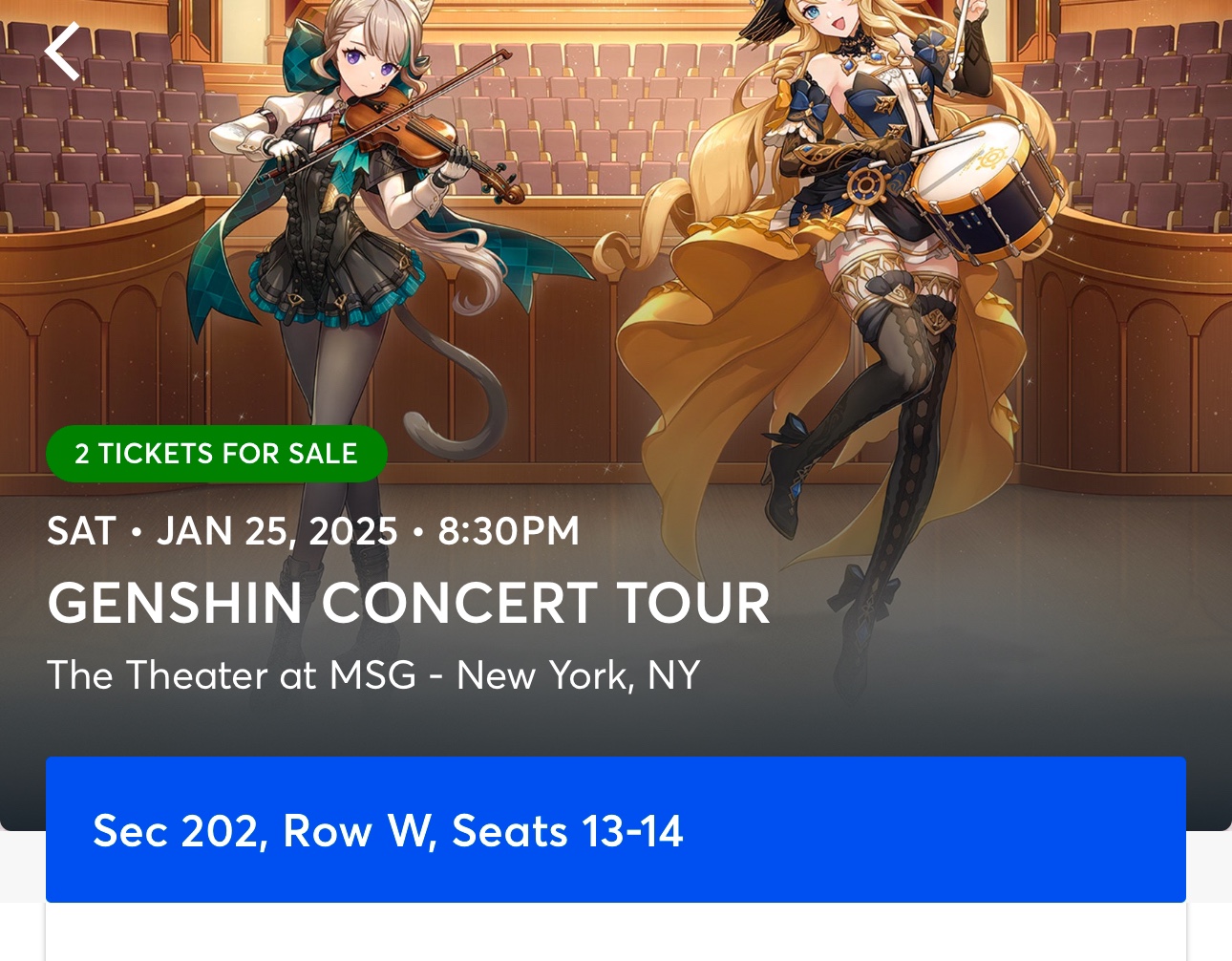 GENSHIN CONCERT TOUR TICKETS! Genshin Impact | HoYoLAB