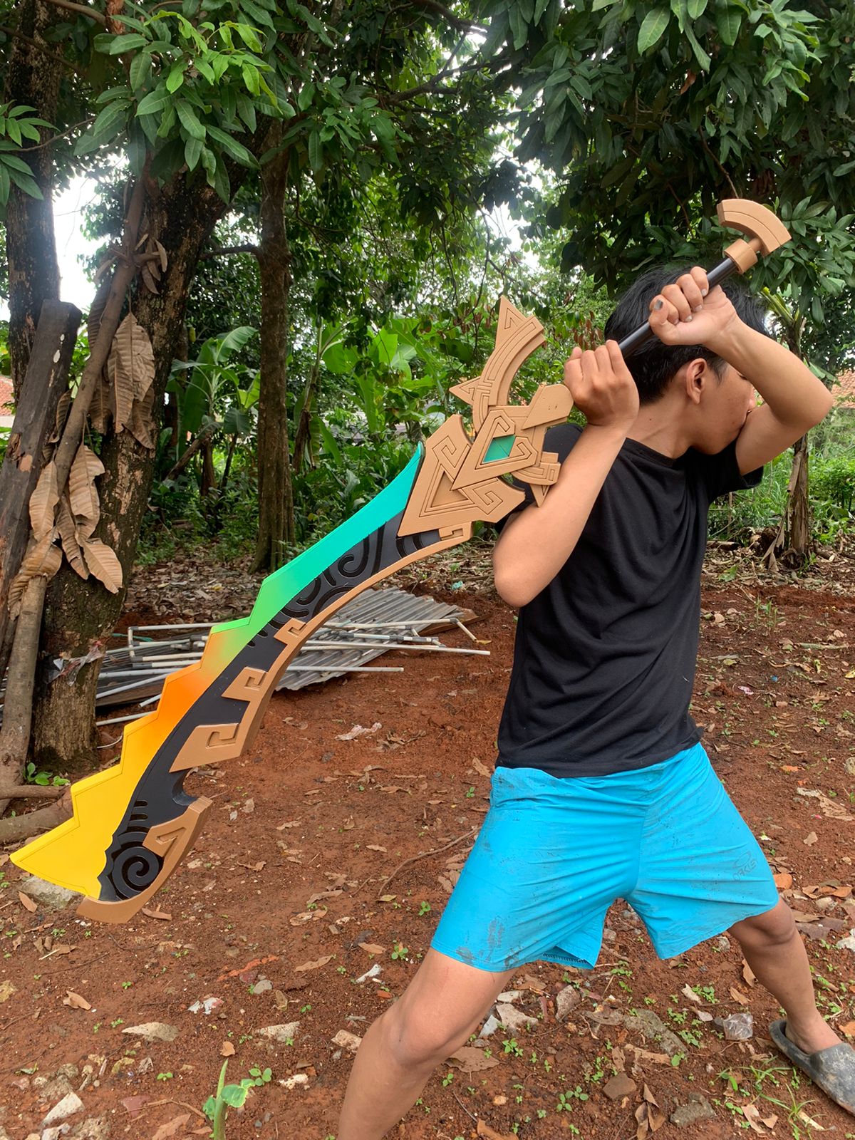 Kinich Weapon Prop Fang of the Mountain King and Earth Shaker Genshin ...