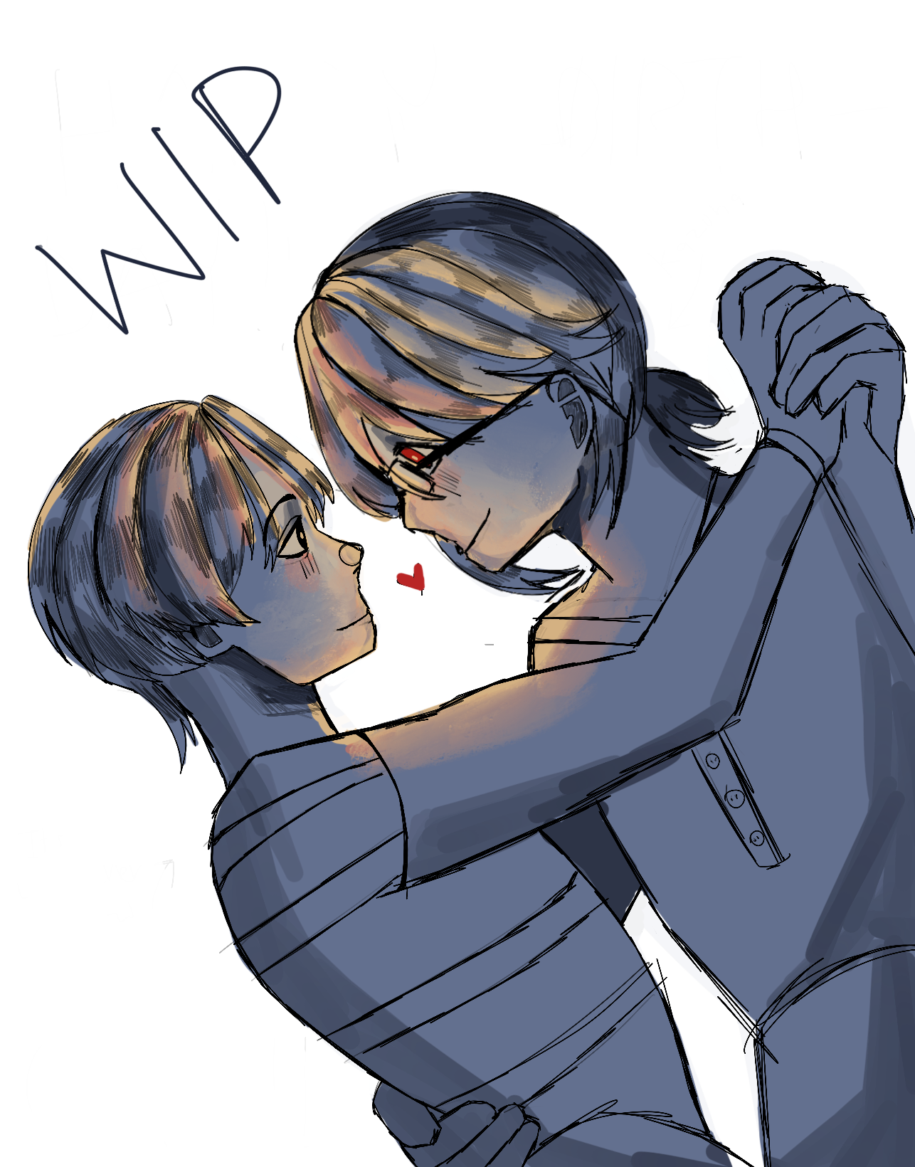 Kazu x scara wip for my friend’s bday Genshin Impact | HoYoLAB