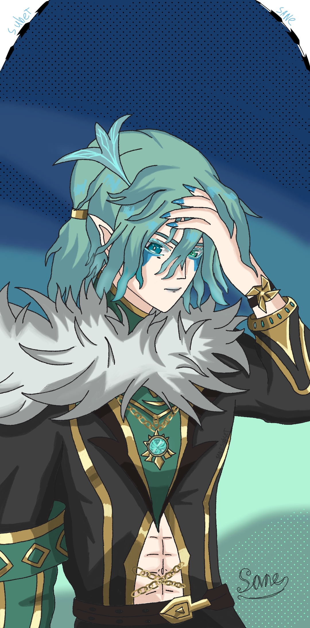 drawing dvalin Genshin Impact | HoYoLAB