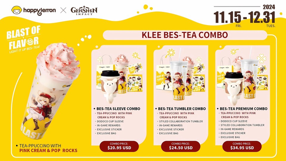 Happy Lemon x Genshin Impact Genshin Impact | HoYoLAB