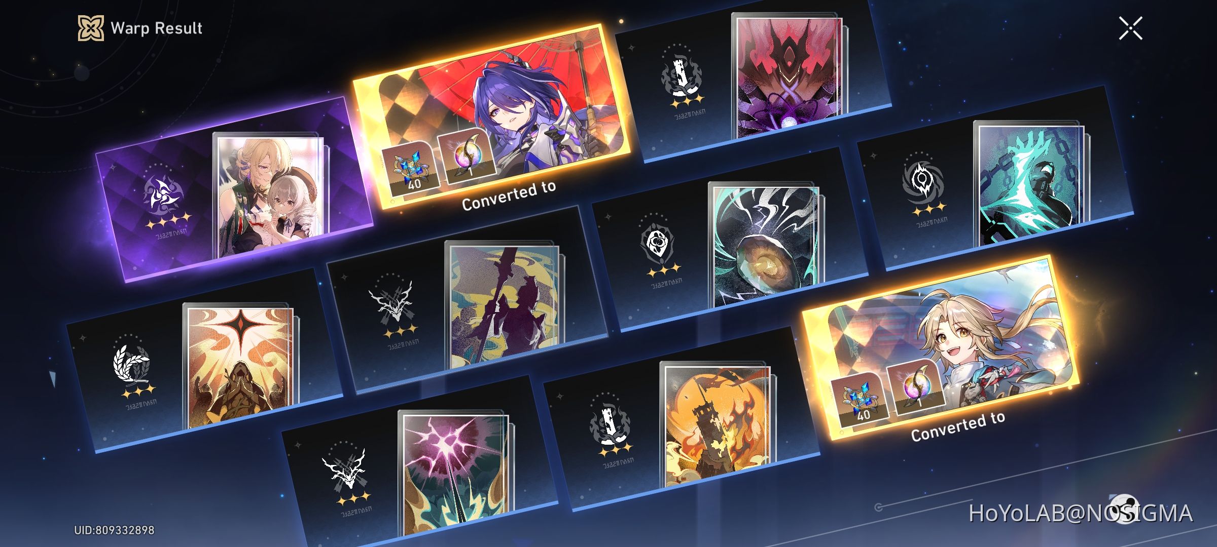 Done e6 acheron Honkai: Star Rail | HoYoLAB