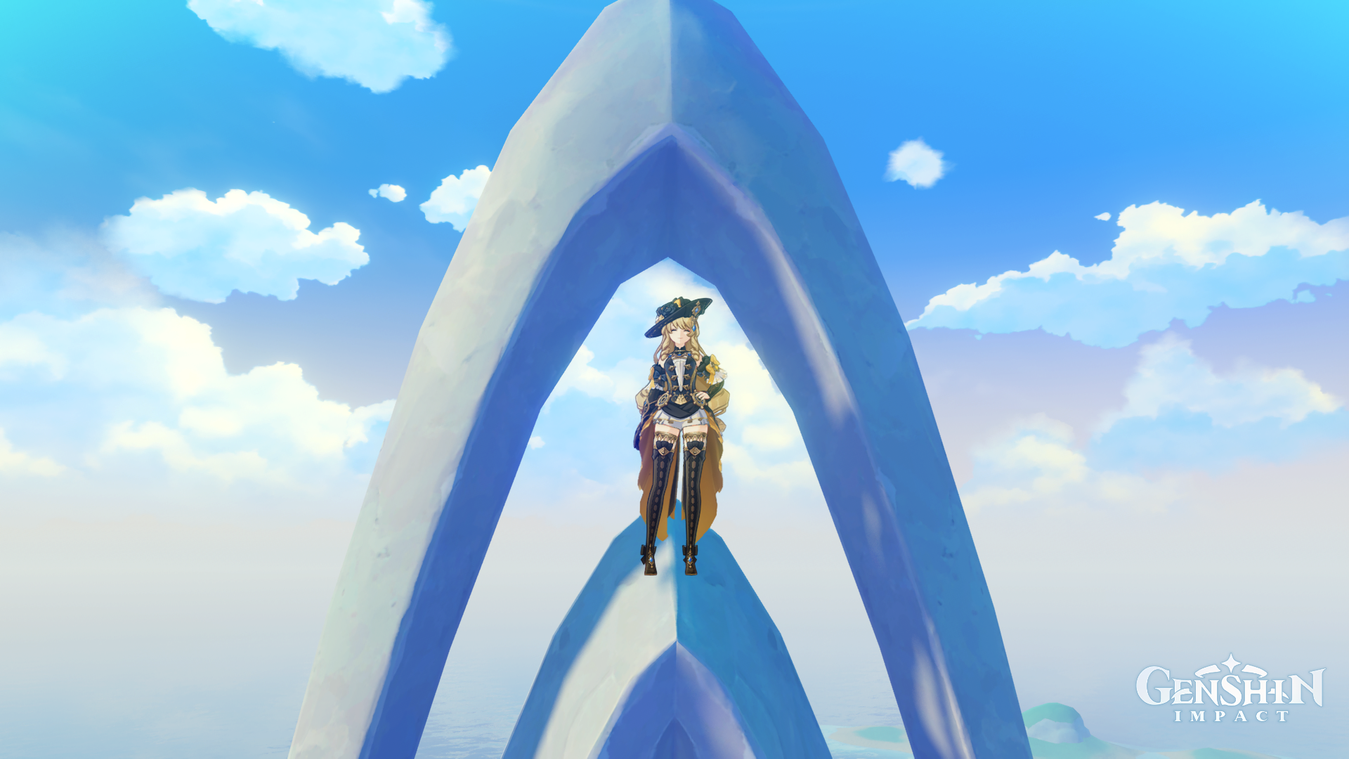 All hail our glorious Mafia boss Queen from Fontaine: Navia!!! Genshin ...