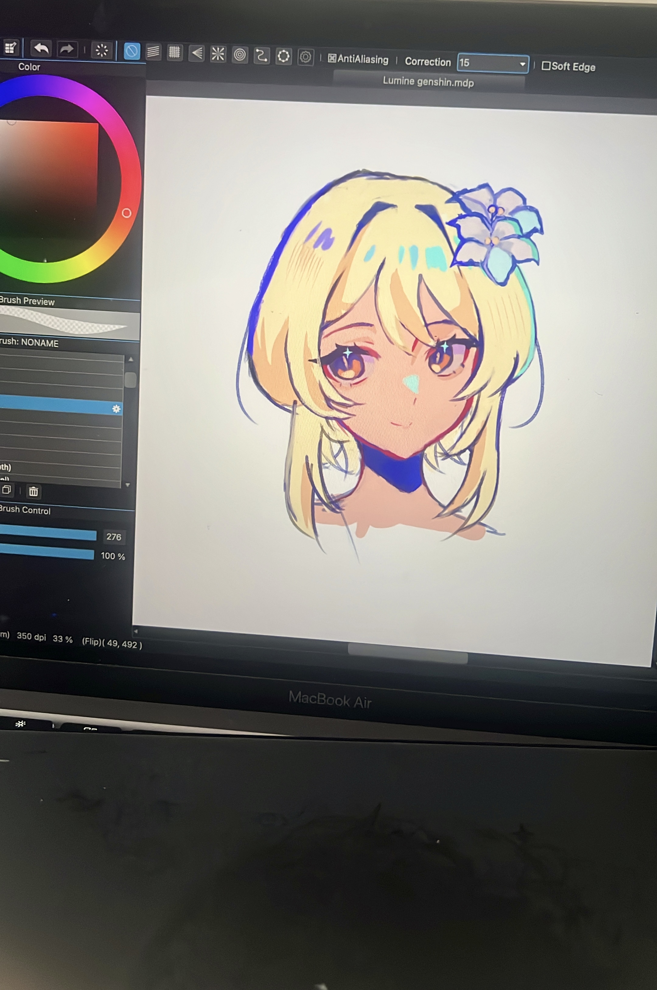 Decided to draw lumine bc why not Genshin Impact | HoYoLAB