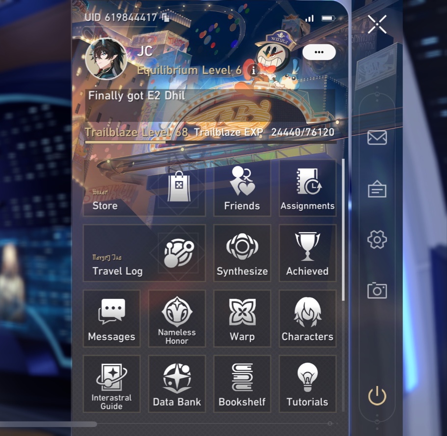 Day 108 of my HSR journey Honkai: Star Rail | HoYoLAB