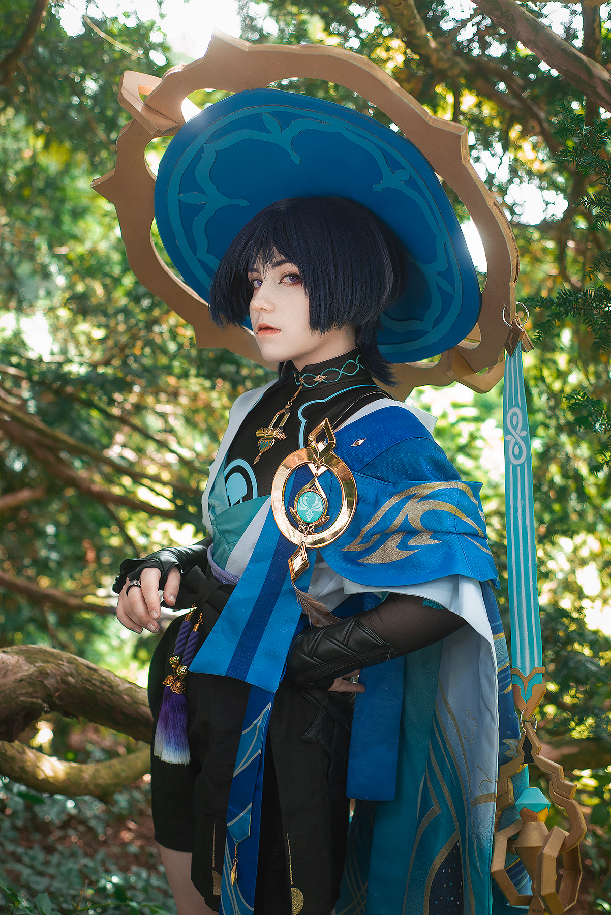 Scara cosplay~ Genshin Impact | HoYoLAB