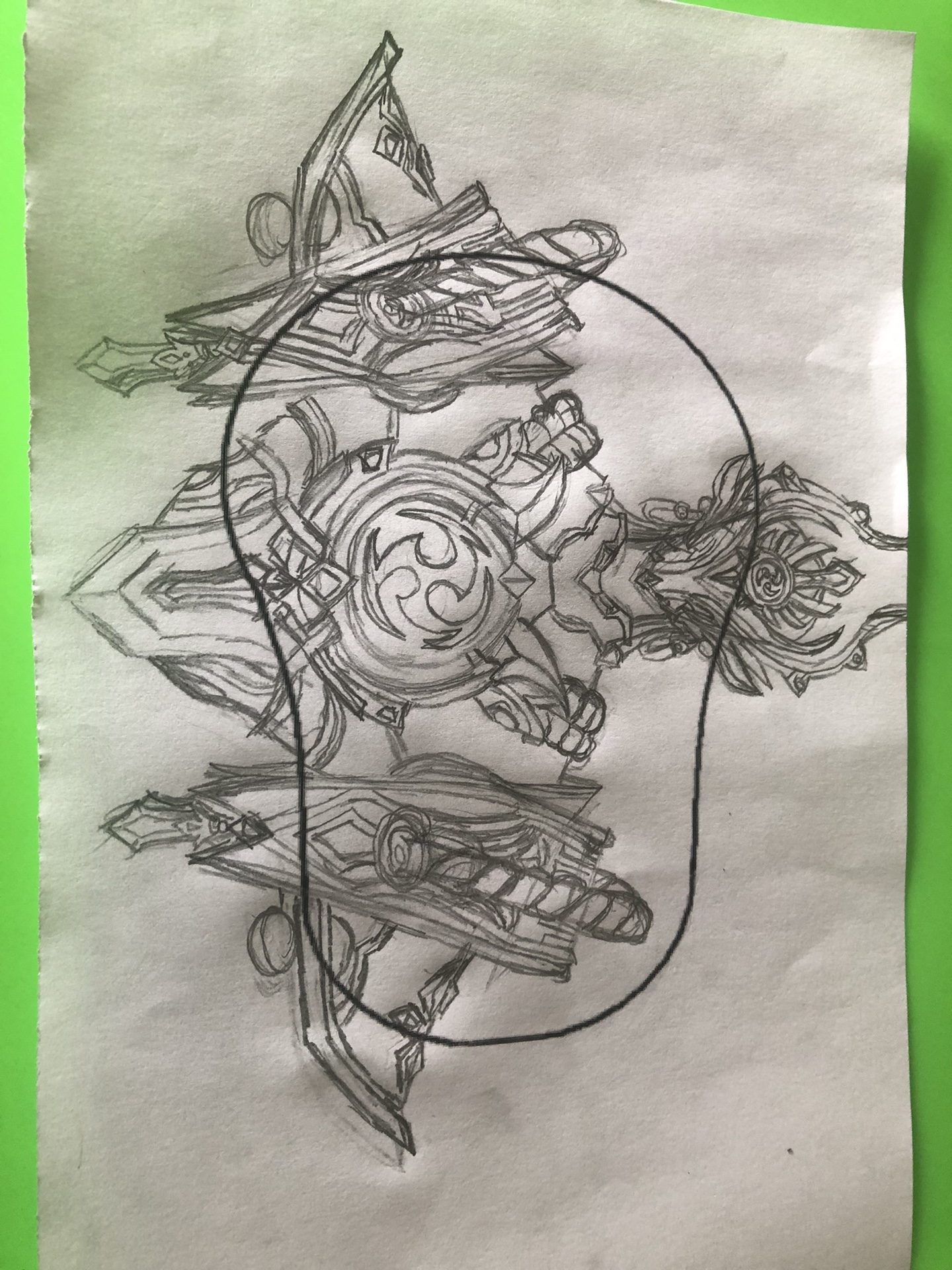 Sketch of The Scara Boss Genshin Impact | HoYoLAB