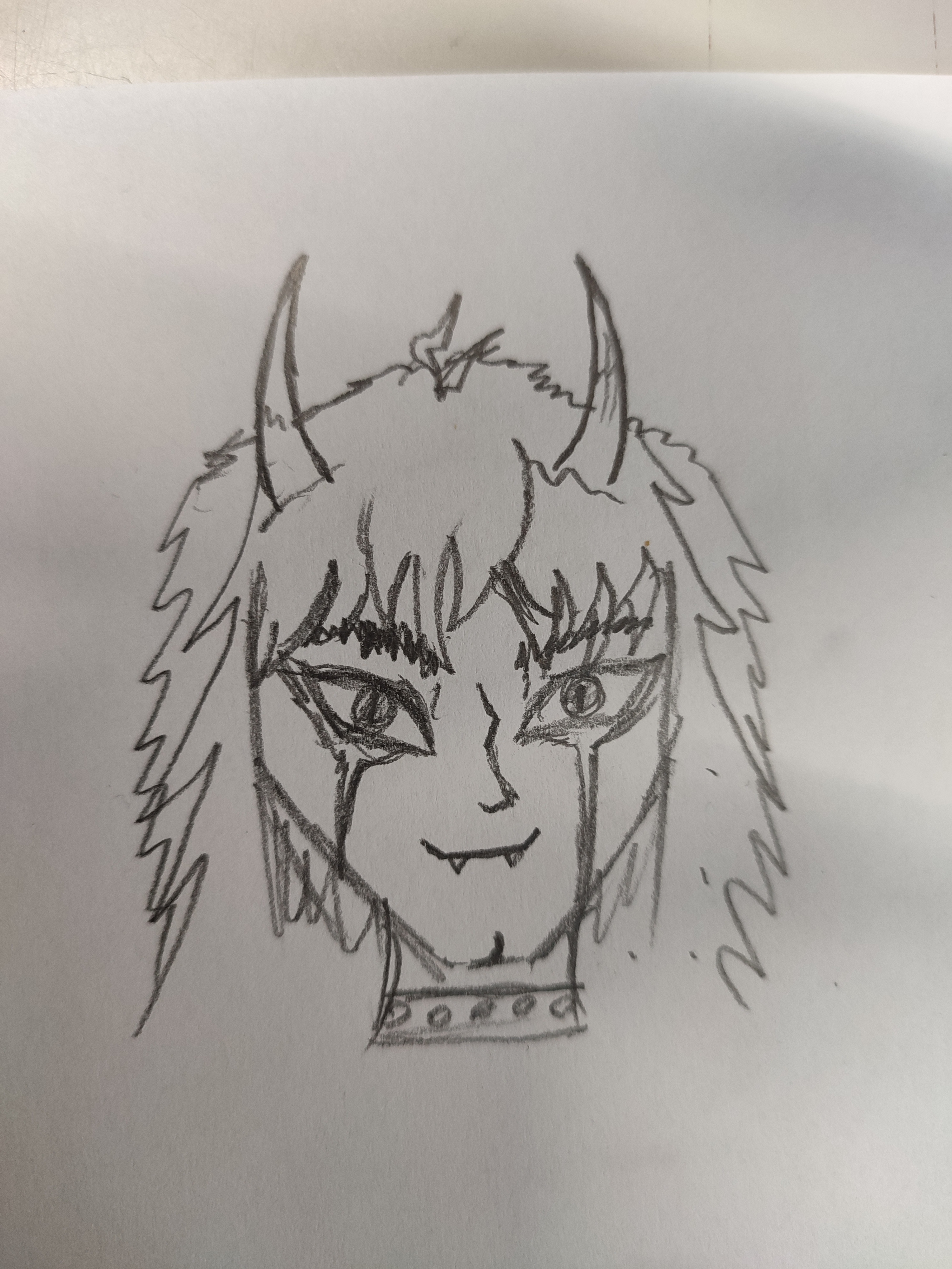 OMG I tried to draw Itto from memory, and what the fork is that ...