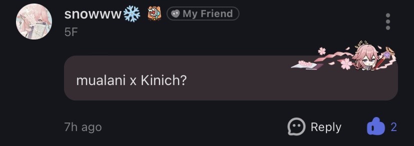 Giving Genshin Ships Children - Part 43 (Kinilani) Genshin Impact | HoYoLAB