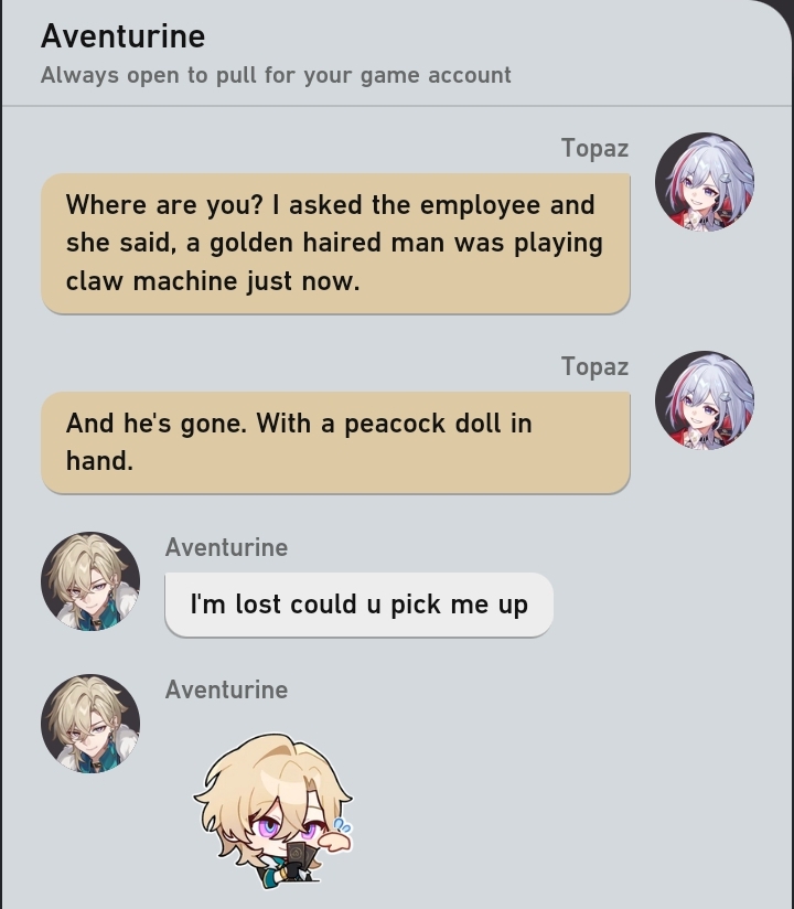 Lost and Found (AvenPaz) Honkai: Star Rail | HoYoLAB