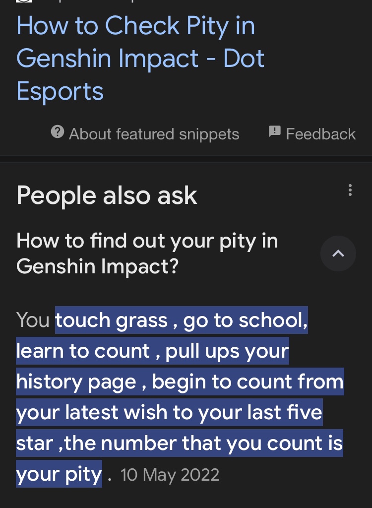 Google NEEDS to stop 💀💀💀 Genshin Impact | HoYoLAB