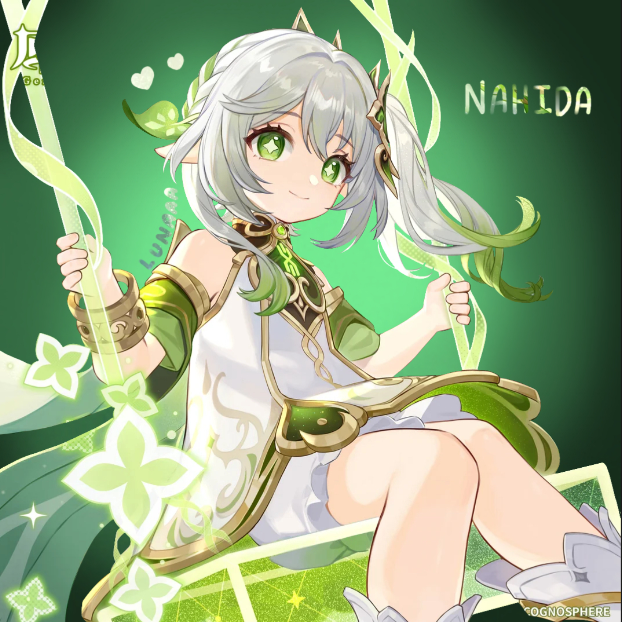 Nahida and the color Green! Genshin Impact | HoYoLAB