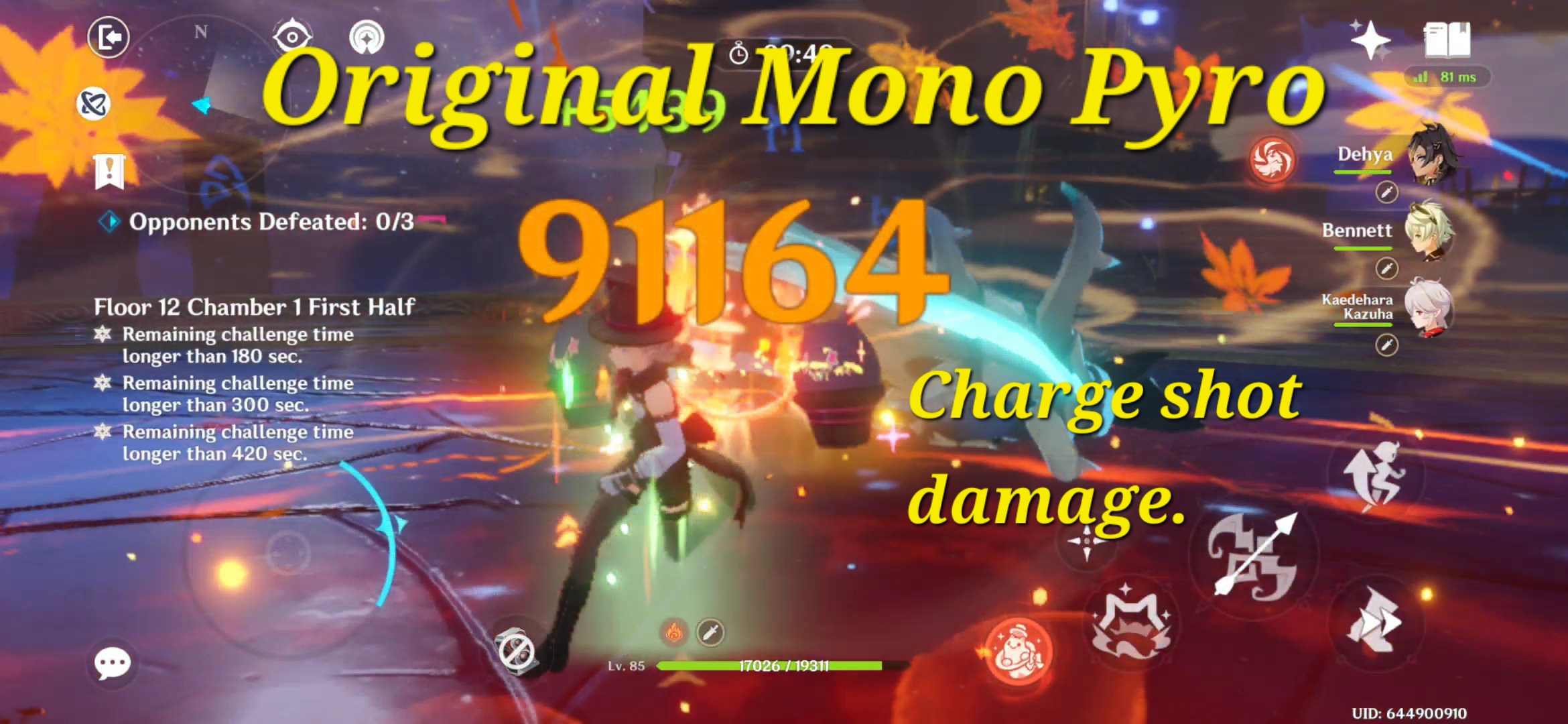Lyney: Original Mono Pyro vs. New Mono Pyro! Genshin Impact | HoYoLAB