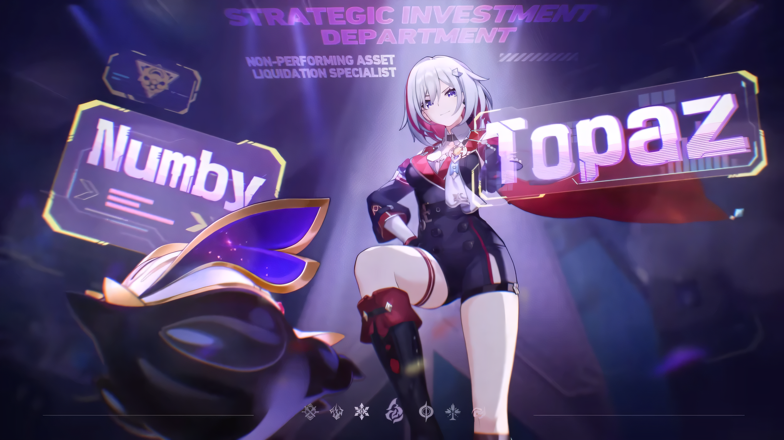 Aventurine of Stratagems Vs Topaz of Debt Retrieval (Honkai: Star Rail ...