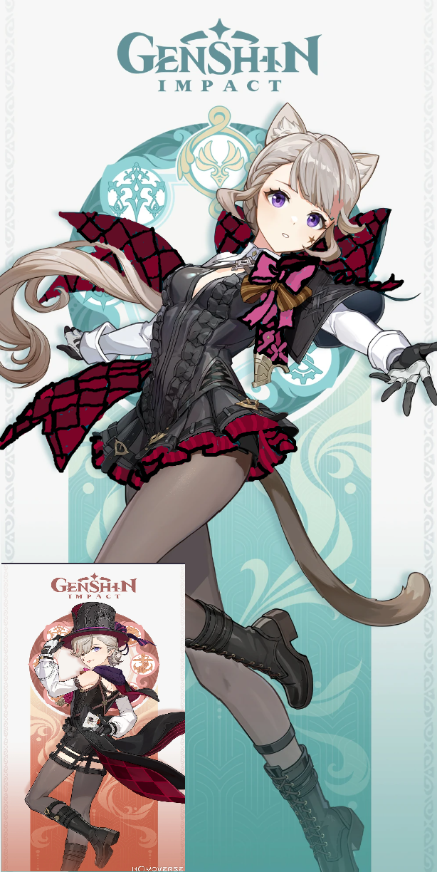 For Lyney's Rerun! colorswap! Genshin Impact | HoYoLAB