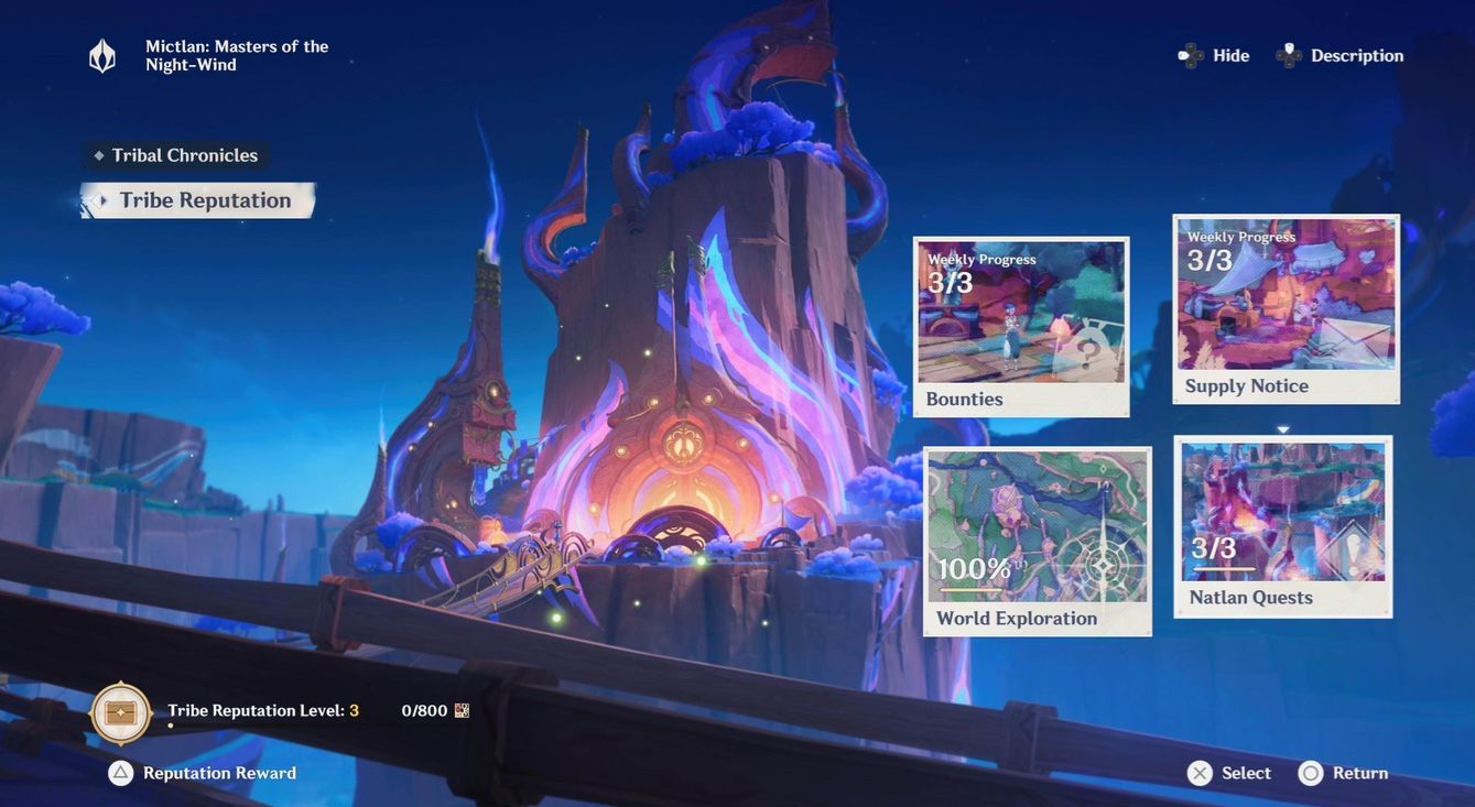 100 percent Night Wind Tribe Genshin Impact | HoYoLAB