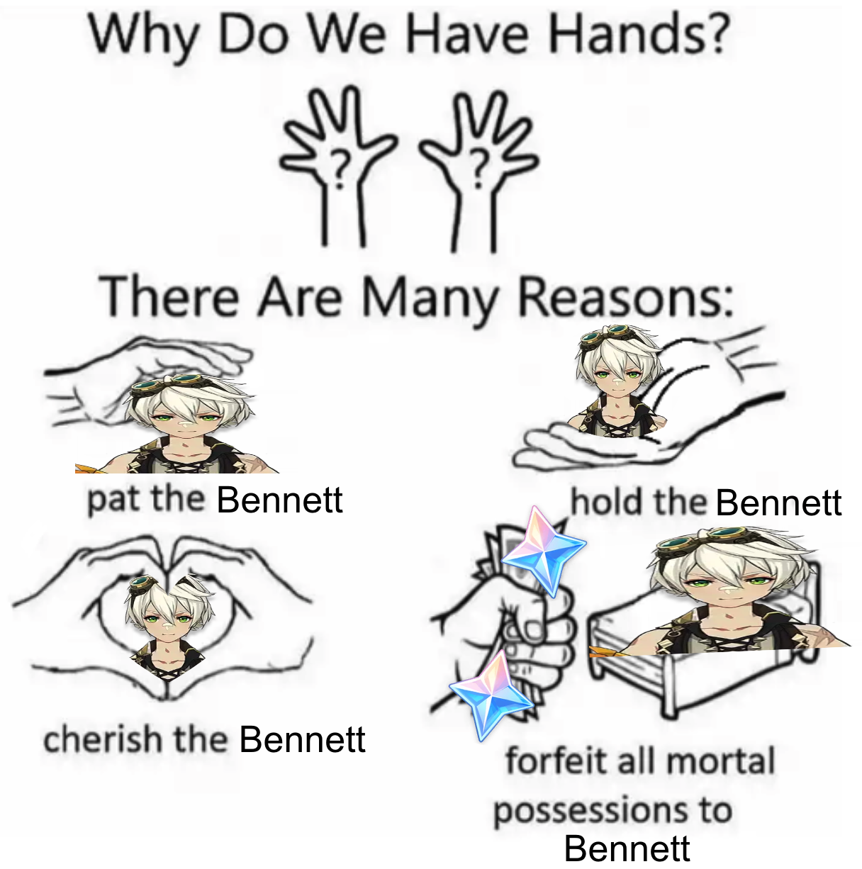 bennett memes I made Genshin Impact | HoYoLAB