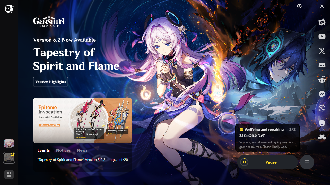 i keep fail downloading Genshin Impact | HoYoLAB