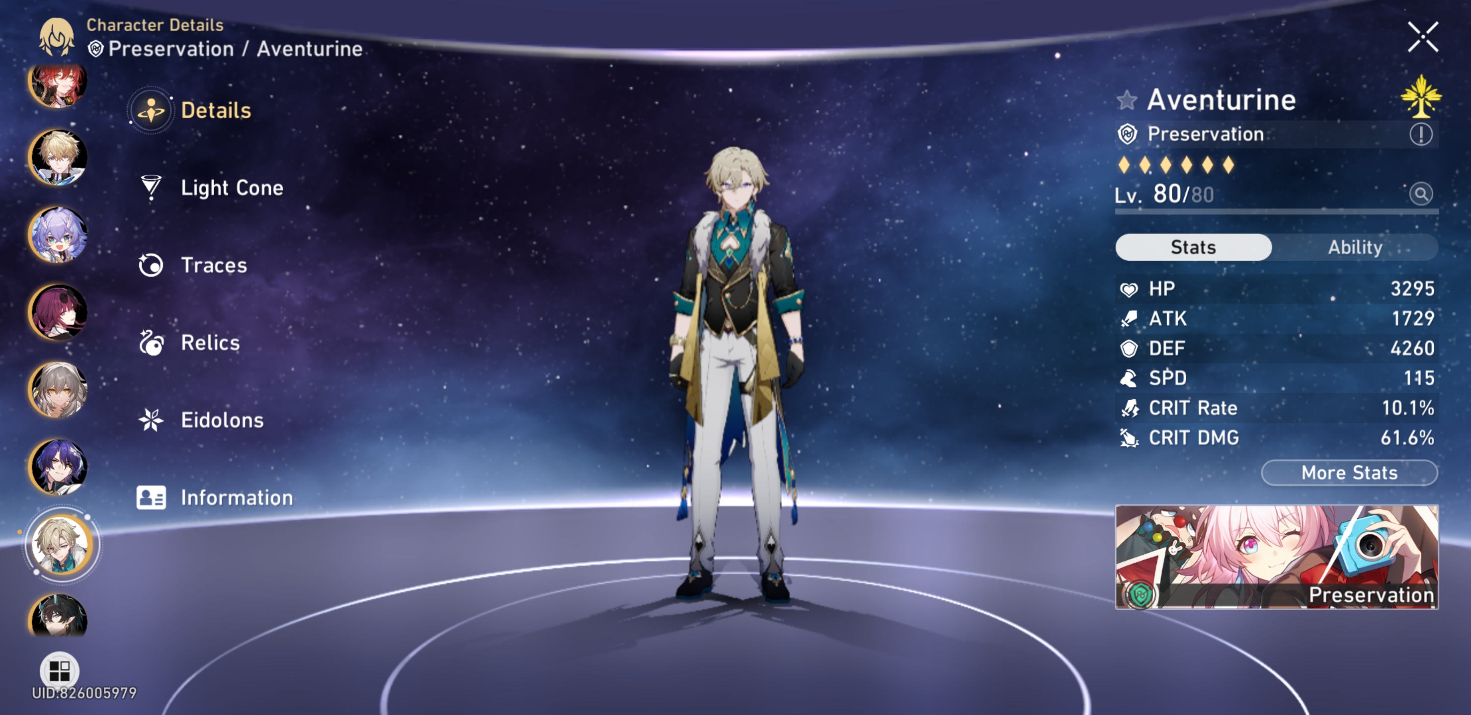 My Aventurine build new updates Honkai: Star Rail | HoYoLAB