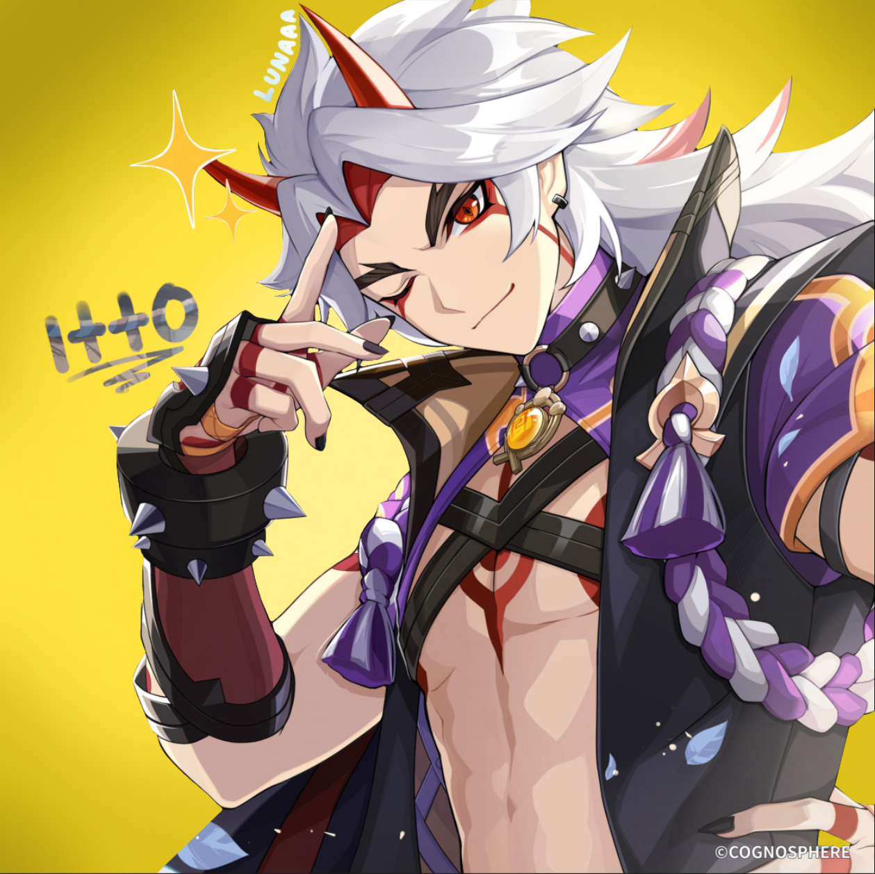 Itto and the color Yellow! Genshin Impact | HoYoLAB