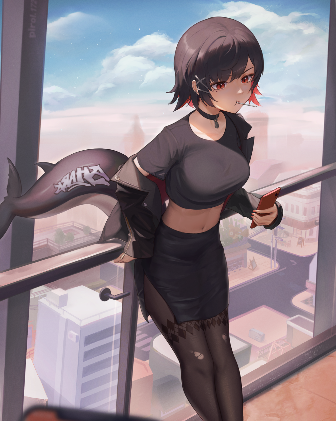 Me drawin' Ellen Joe Zenless Zone Zero | HoYoLAB