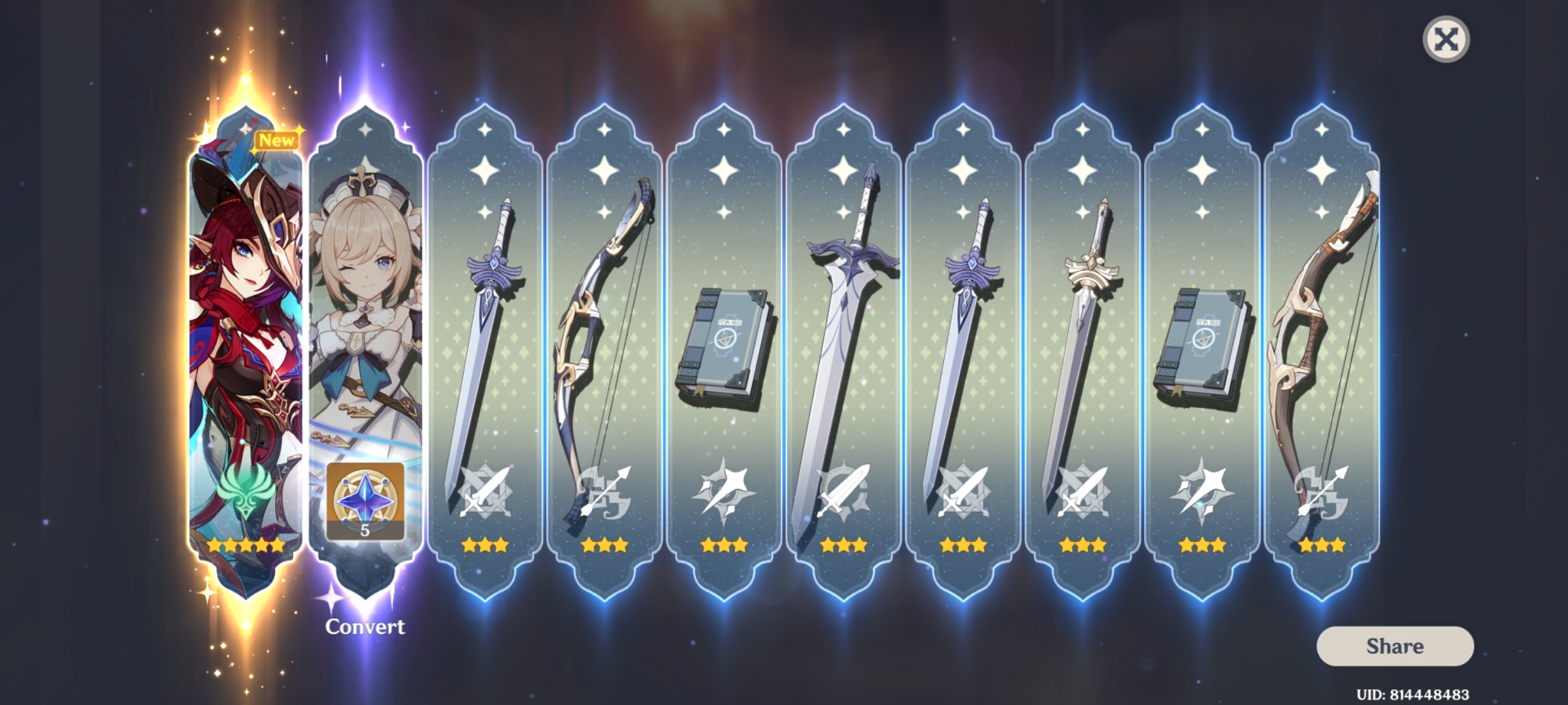 Almost Lost all my 110wish too qiqi as always genshin must pk u up Genshin Impact | HoYoLAB